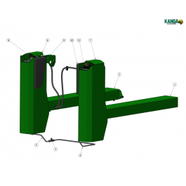 6 & 7 SERIES LOADERS FUEL TANK KIT